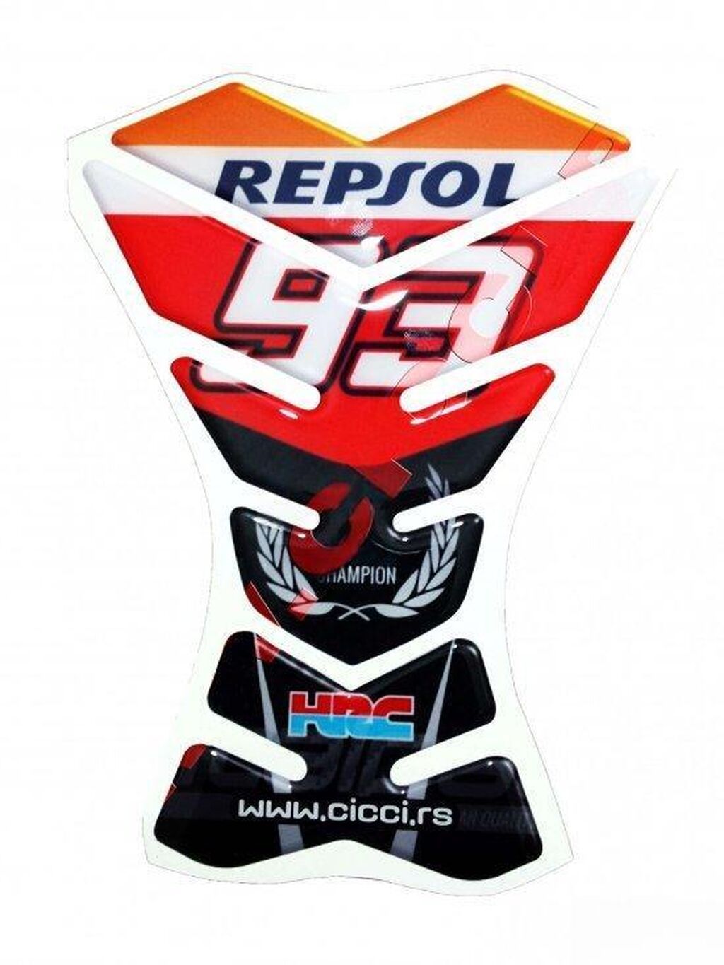 Marquez repsol - tank pad - 604    opis: samolepljivi protektor za