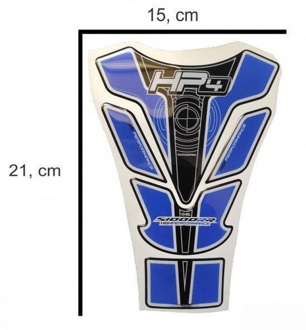 Bmw s100rr hp4 - tank pad - 727    opis: samolepljivi protektor za
