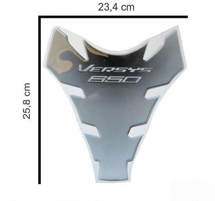 KAWASAKI VERSYS 650 - tank pad - 706    Opis: Samolepljivi protektor