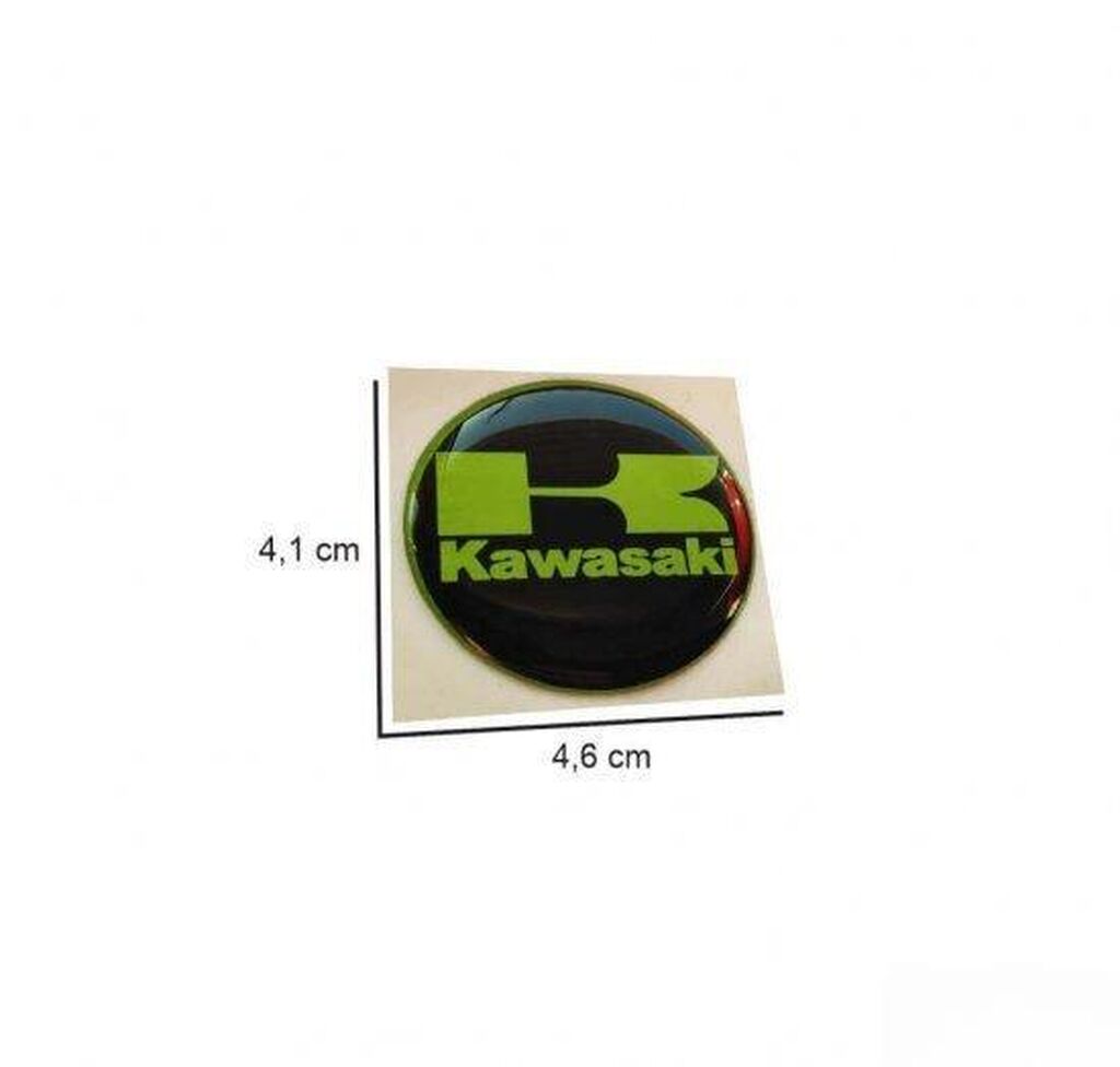 K Kawasaki - stiker - 970    Opis: Samolepljivi stiker izradjen od
