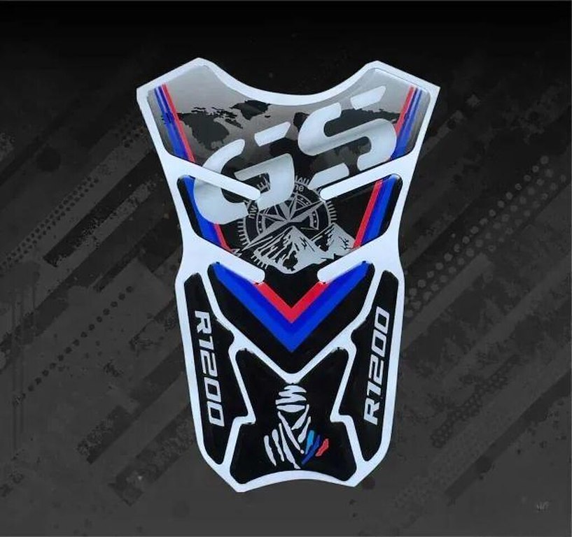 BMW GS R1200 Tank pad - Stiker za rezervoar - 22223    Opis: BMW GS