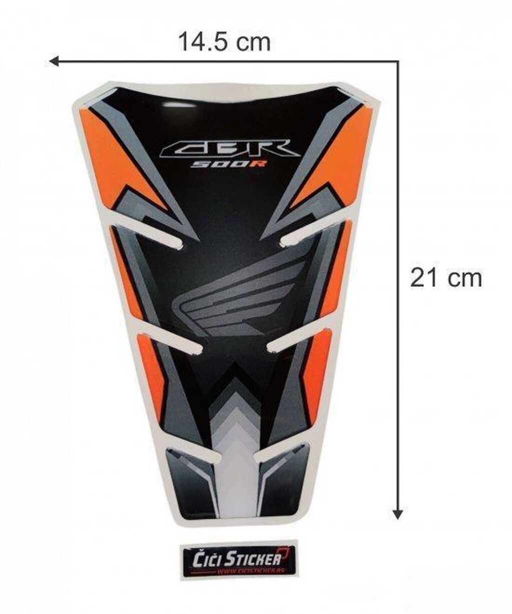 Honda cbr 500r - tank pad - 1368    opis: samolepljivi protektor za