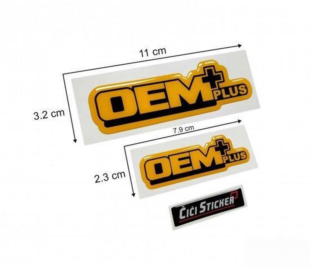 Oem plus - stikeri - 1520    opis: samolepljivi stikeri izradjeni od