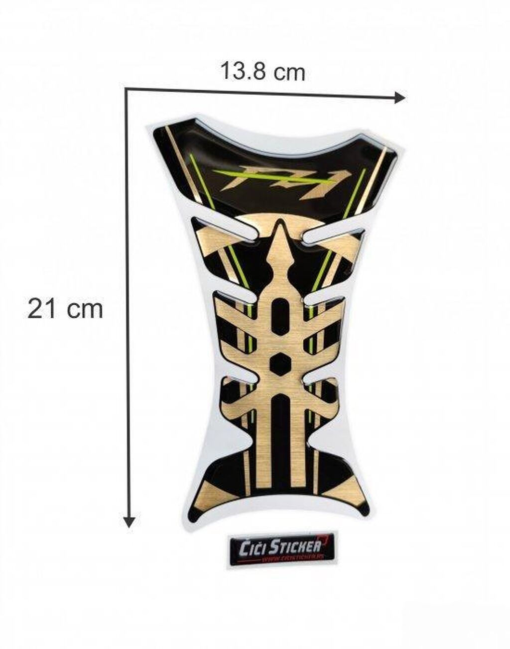 YAMAHA FZ1 - Tank Pad - 1376    Opis: Samolepljivi protektor za
