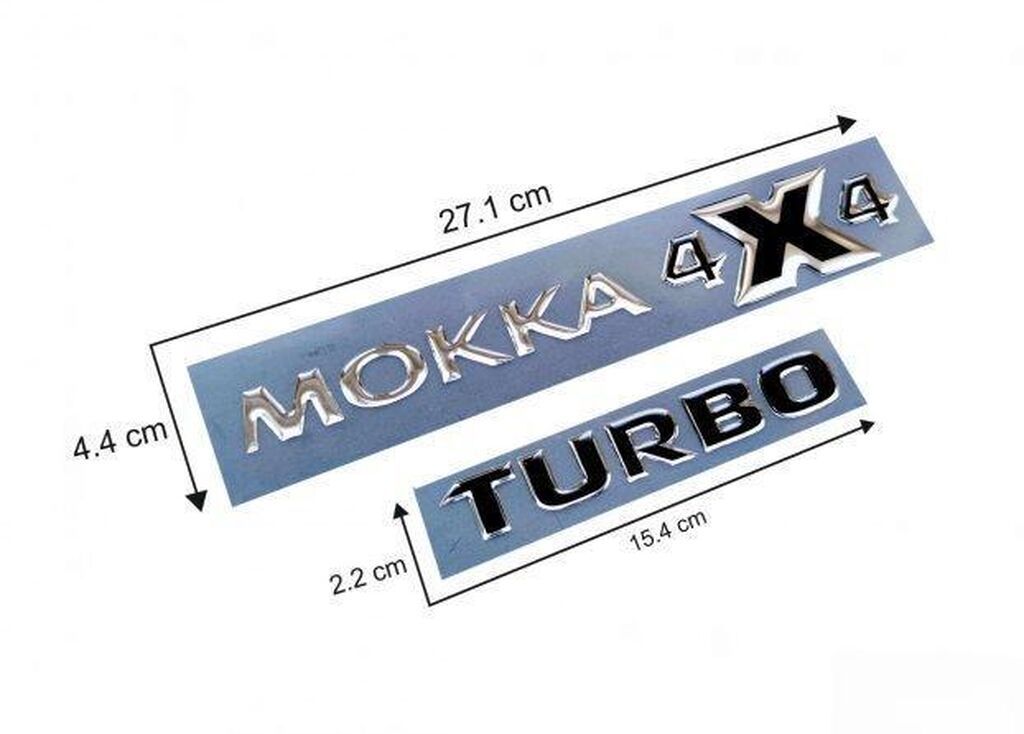 Stikeri za automobile - Opel Mokka 4x4 turbo stikeri - 1634    Opis