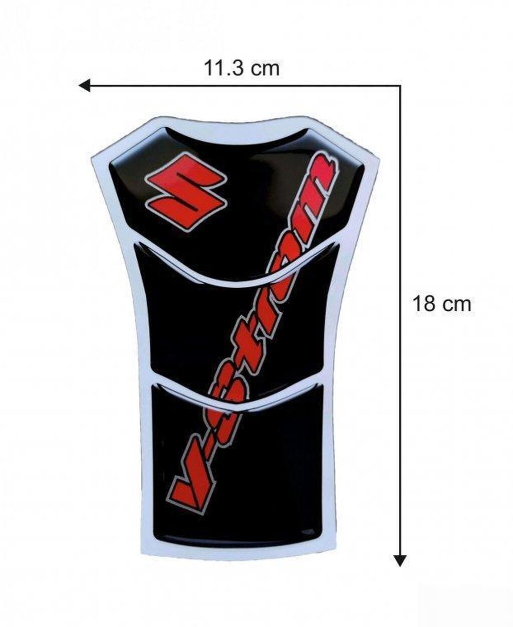 Nalepnice za motore - suzuki vstrom tank pad - 1650    opis