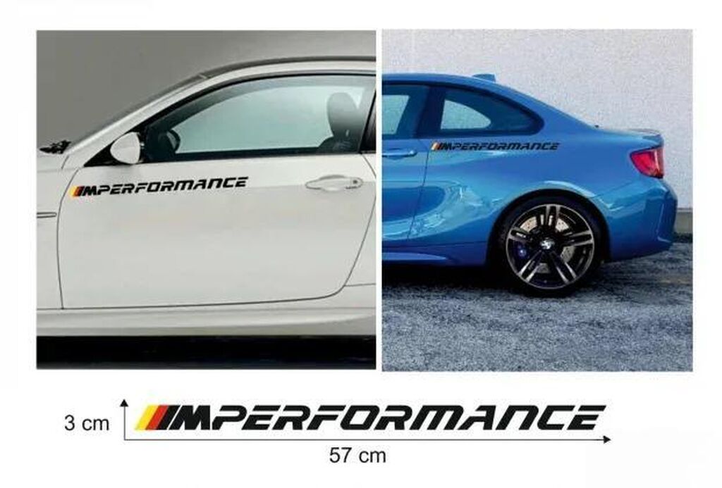 BMW Mperformance Nalepnica - Nalepnice za automobile - 1721    Opis