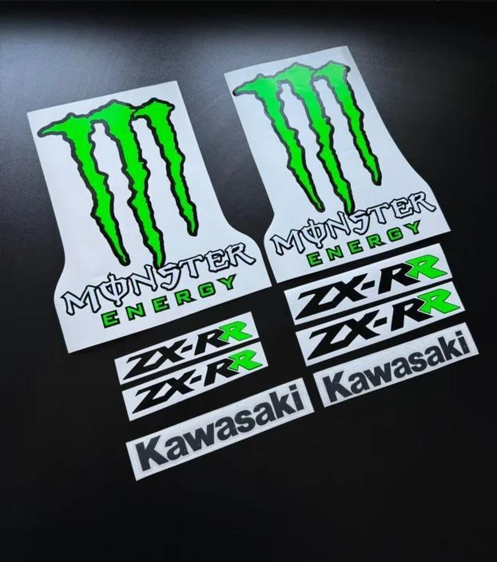 Kawasaki zxrr Monster Nalepnice komplet - 343    Opis: Predstavljamo