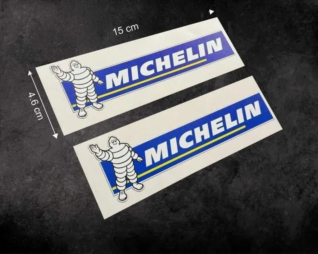 MICHELIN Nalepnice - Stikeri za automobile - 1984    Opis: - Nalepnice