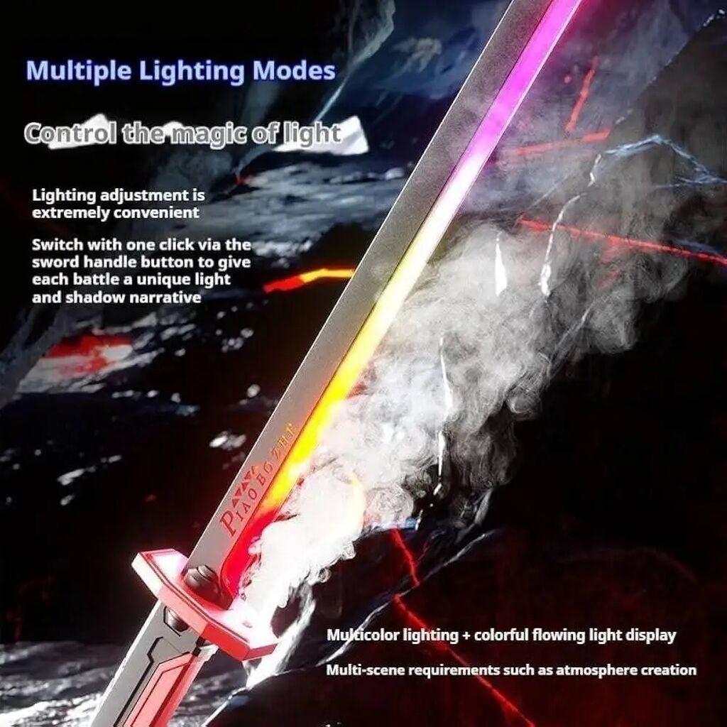 Imomoto baby full-effects cosplay lightsaber – svetleći mač sa