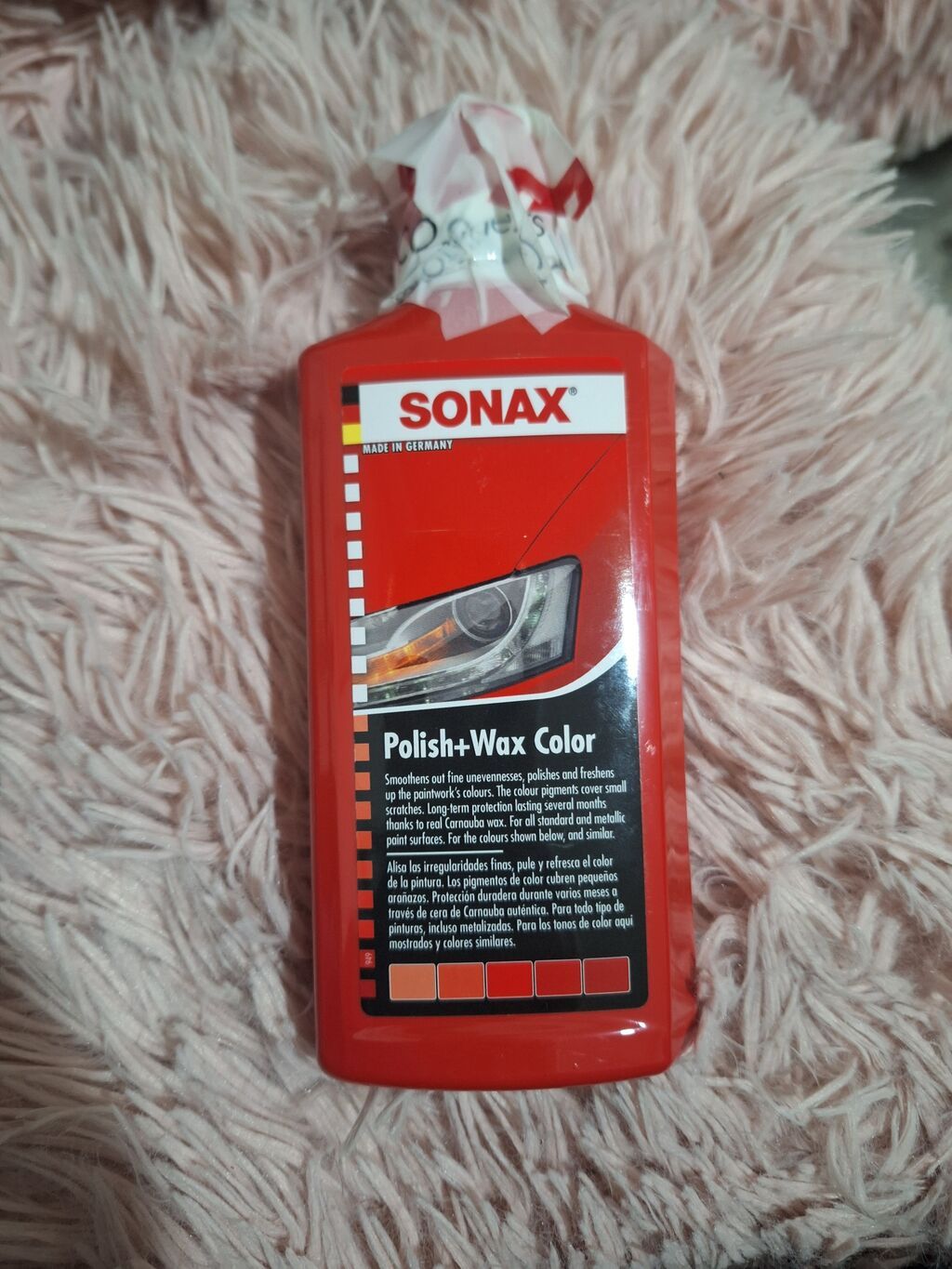 SONAX Polish + Wax Color – sredstvo za poliranje i voskiranje laka sa