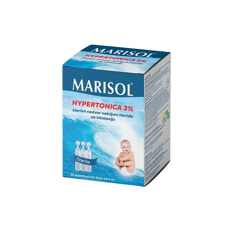 MARISOL® Hypertonica Sterilni Rastvor za Inhalaciju u Ampulama 30x4 mL