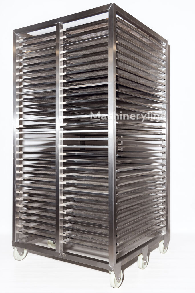 Nova Stainless Steel Drying Trolley 30 Levels / 60 Trays for sticks o pekarska kolica