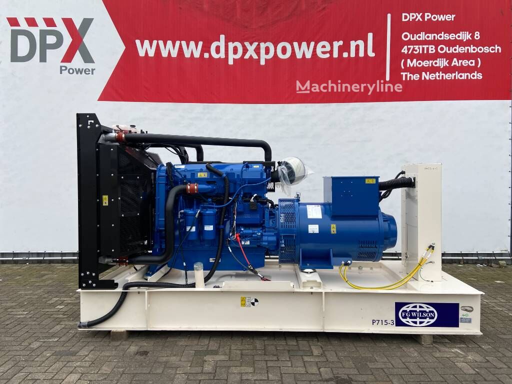 Novi FG Wilson P715-3 - 715 kVA Open Genset - DPX-16023-O diesel generator