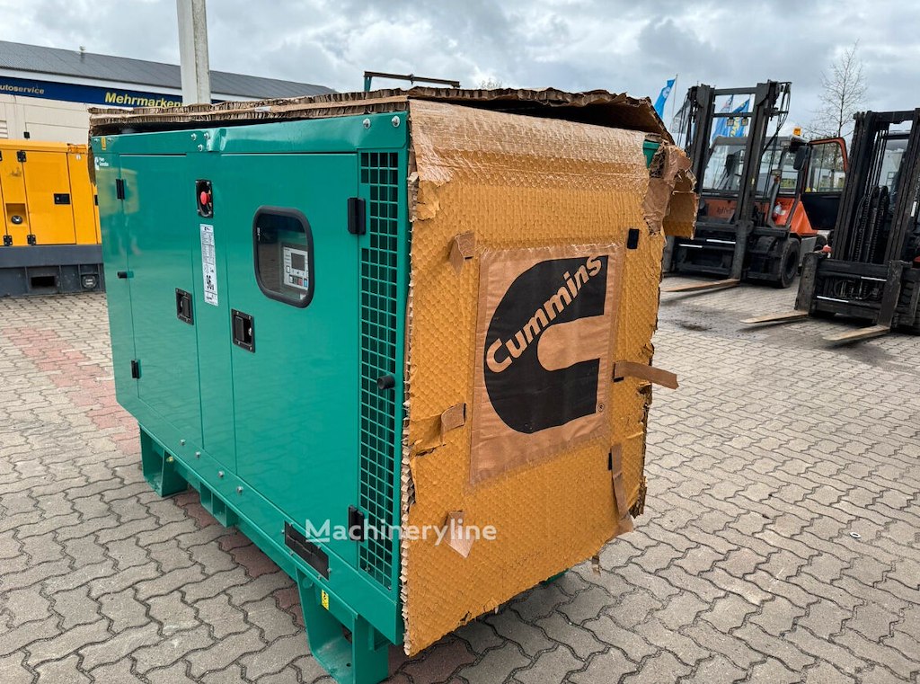 Novi Cummins 30 KVA Generator 24 KW Notstromaggregat NEW diesel generator