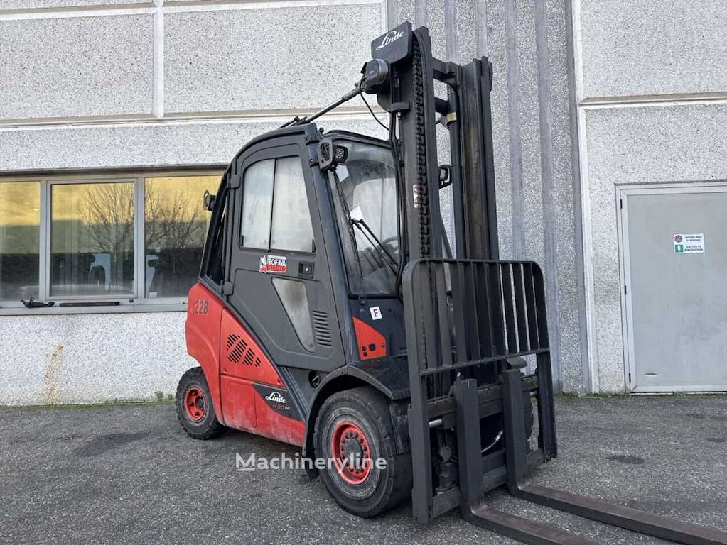 Linde H30D-02 4 wheel forklift truck električni viljuškar