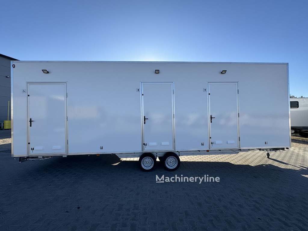 Nova Sanitary / Toilet / WC Trailer | 7,8 M | 3 Cabins industrijska prikolica