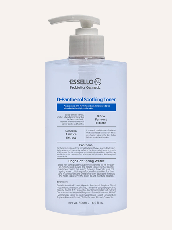 Essello D-panthenol Soothing toner 500 ml