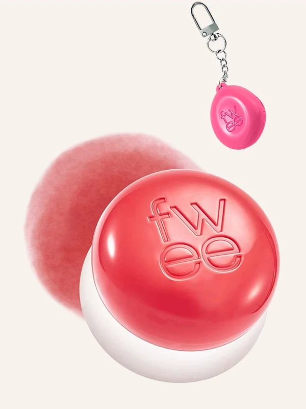 fwee Keyring Lip&Cheek Blurry Pudding Pot CR02 Boy rumenilo/ruž za usne 5 g