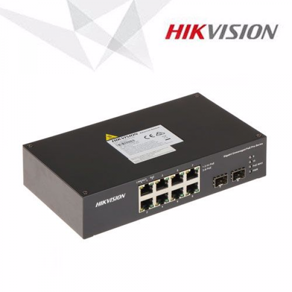 Hikvision DS-3T0510HP-E/HS PoE switch
