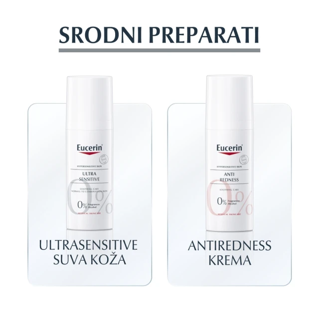 EUCERIN AntiREDNESS Dnevna krema protiv crvenila sa zelenim pigmentima SPF25 (50ml)