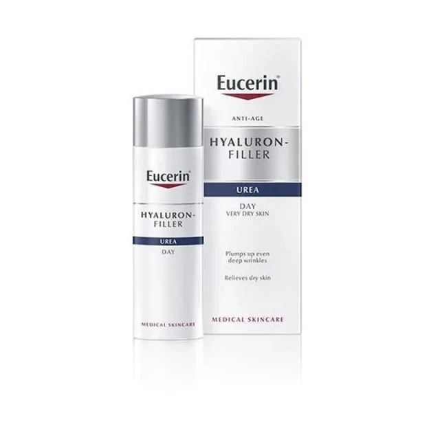 EUCERIN Hyaluron-Filler + Urea Dnevna krema (50ml) – Intenzivna hidratacija i ublažavanje bora