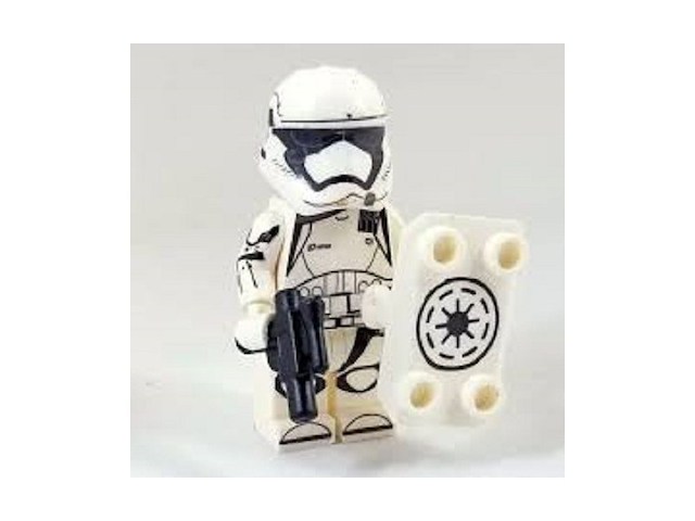 Star Wars Stormtrooper sa štitom – LEGO kompatibilna