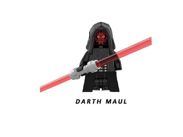 Darth Maul Star Wars Lego kompatibilna mini figurica