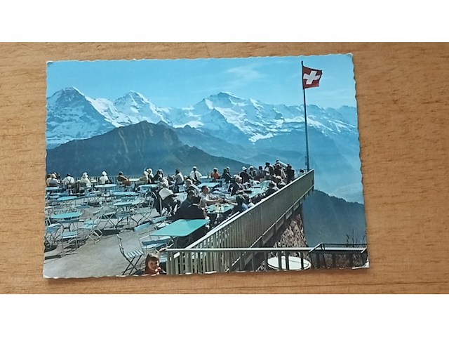 Švajcarska - Switzerland - Planina - Hotel - 1968.g
