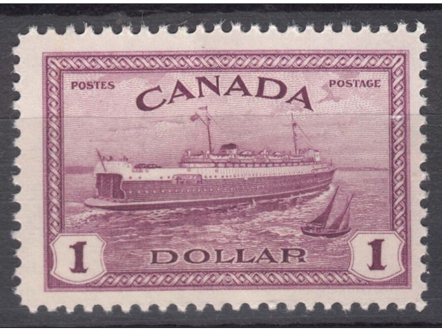 Kanada 1946 1$ Brodovi **