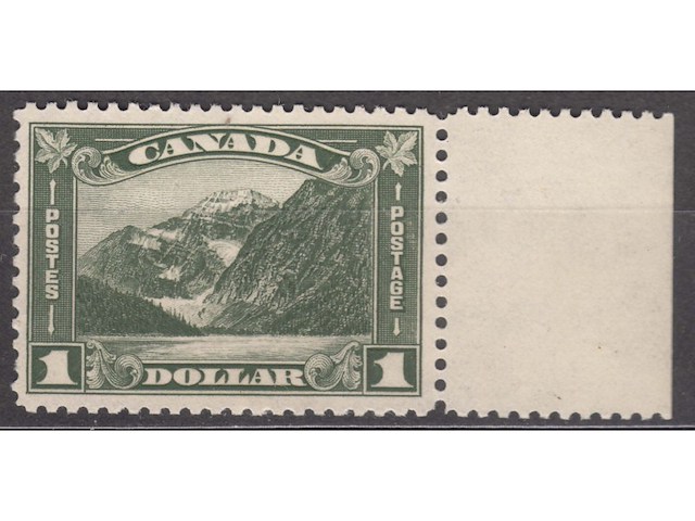 Kanada 1930 1$ maslinasto zelena **