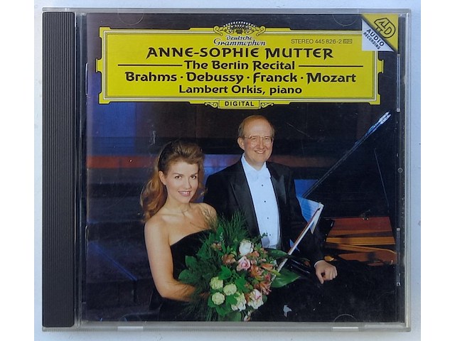 Johannes Brahms - Berlin Recital / Anne-Sophie Mutter