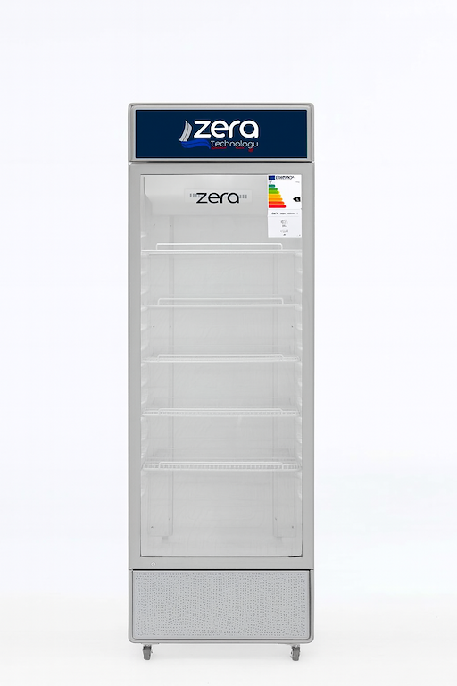 ZERA Rashladna vitrina EC-450L – SIVA
