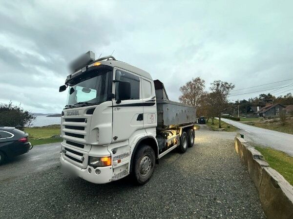 Scania R580 *6x4 *MANUAL *RETARDER *BIG AXLES *STEEL/STEEL kiper