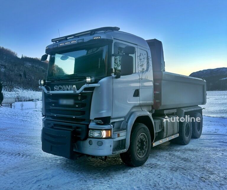 Scania R580 *6x4 *EURO 6 *STEEL/STEEL *RETARDER *TANDEM LFT kiper