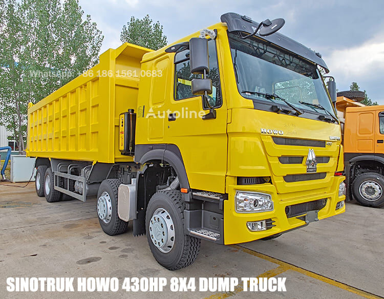Howo Used HOWO 8X4 Dump Truck kiper