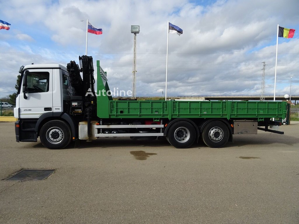 Mercedes-Benz ACTROS 25 44 kamion s ravnom platformom