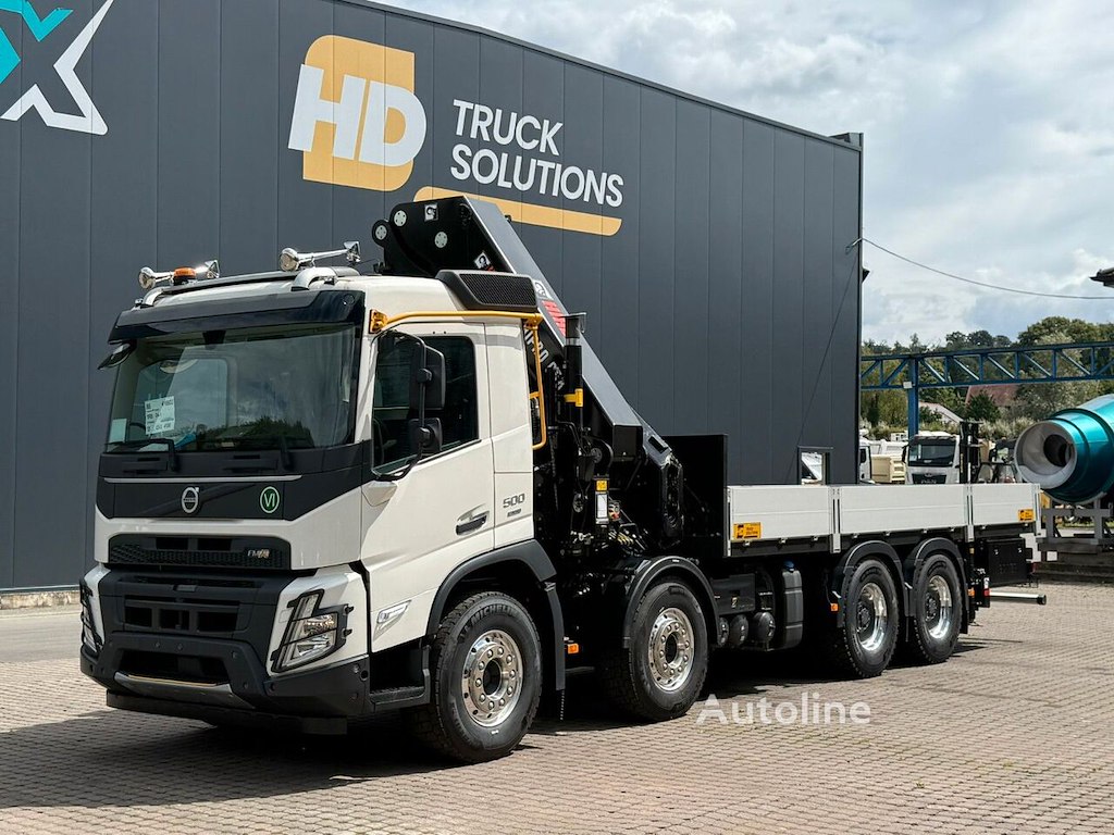 Novi Volvo FMX 500 kamion s ravnom platformom