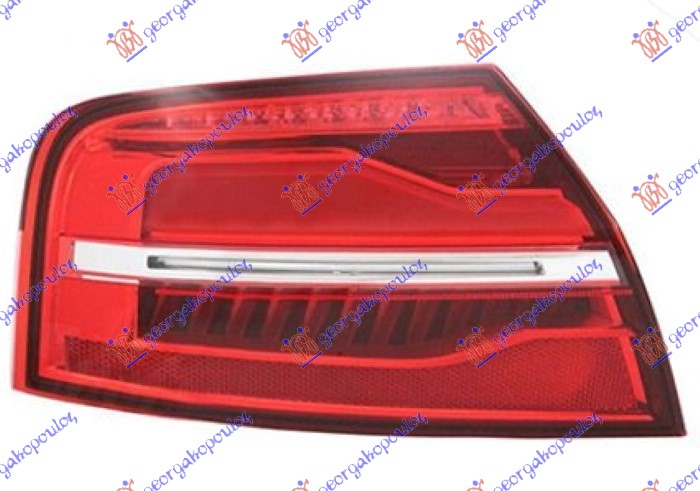 STOP LAMPA SPOLJASNJA LED DYNAMIC (ULO) Leva str. AUDI A8 (2013-2017) (OEM: 4H0945095K)
