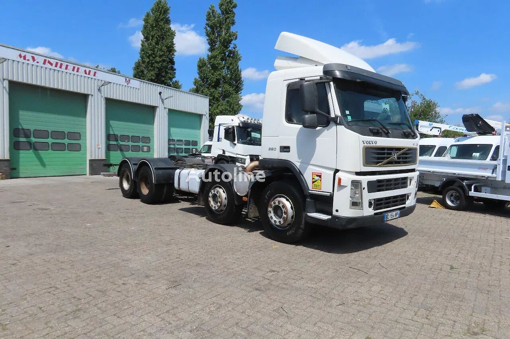 Volvo FM 12.380 8x4 FULL SPRING. 100% condition! kamion šasija