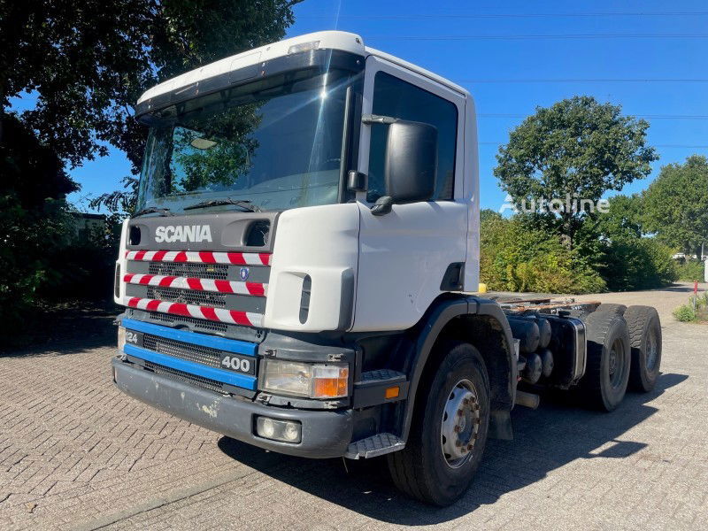 Scania 124 400 6X4 / Steel Suspension / Manual Gearbox kamion šasija