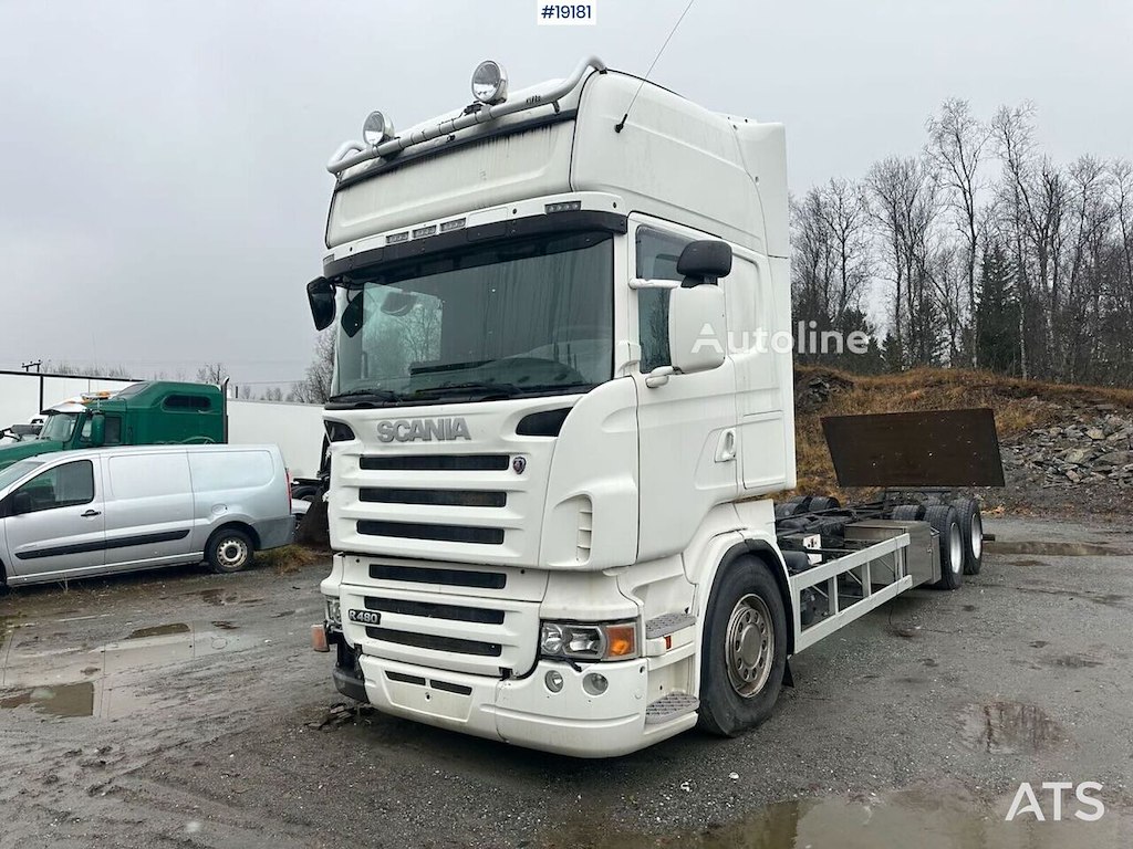 Scania R480 6x2 m/ Zepro lift. Rep.objekt kamion šasija