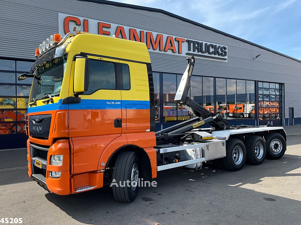 MAN TGX 35.440 Euro 6 8x4 26 Ton haakarmsysteem kamion rol kiper