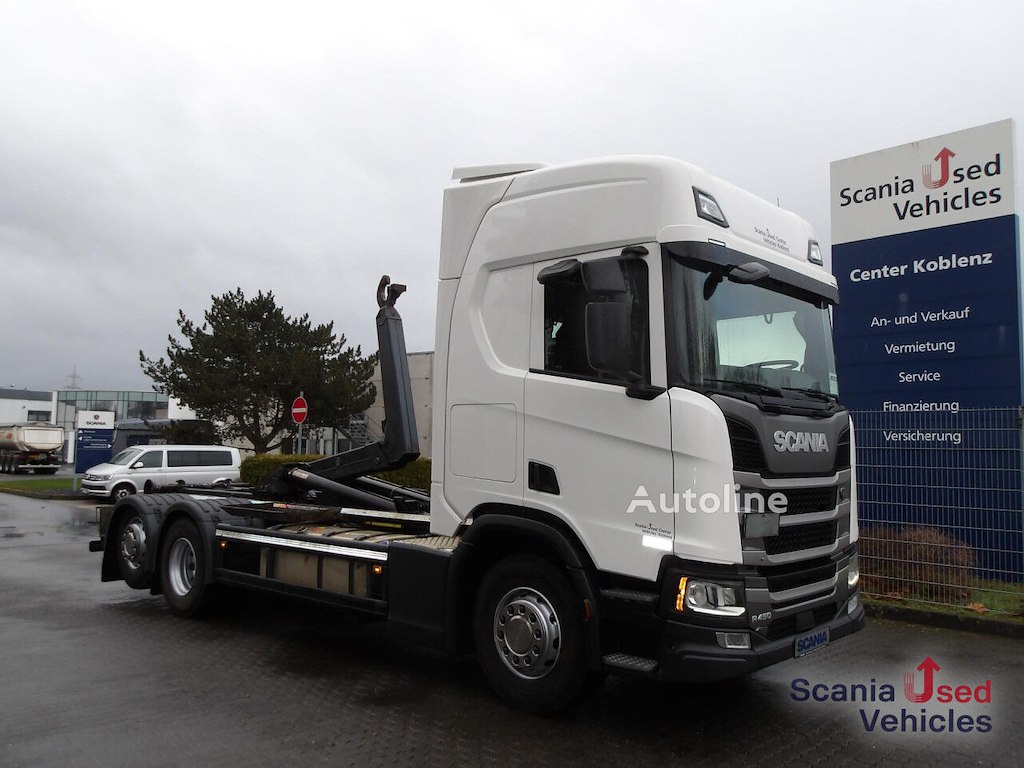 Scania R 450 - 6x2*4 - HIAB ABROLLKIPPER - HIGHLINE kamion rol kiper