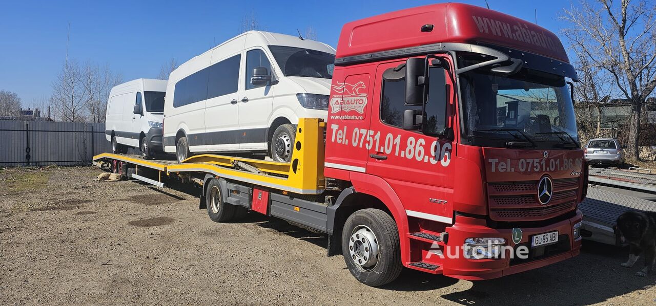 Mercedes-Benz Atego 1229 autotransporter + prikolica autotransportera