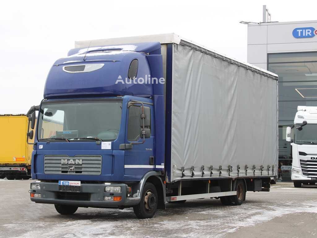 MAN TGL 8.180, EURO 4, SLEEPING BODY kamion s ceradom