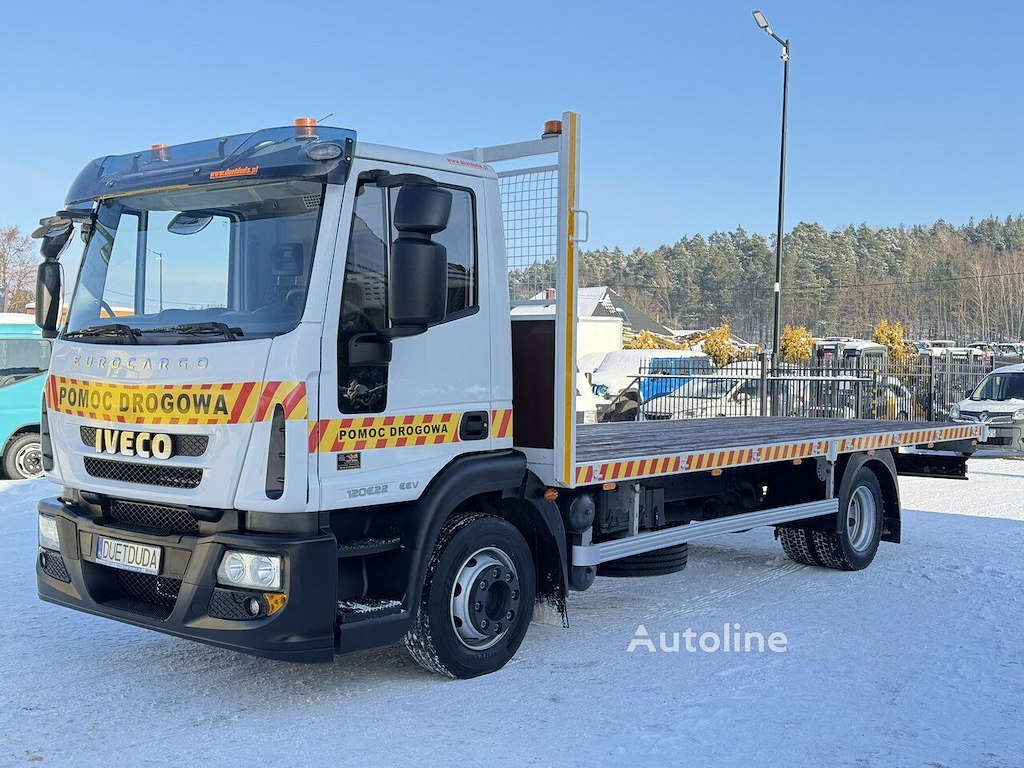 IVECO EUROCARGO ML 120E22 Laweta Platforma Pomoc Drogowa kamion platforma