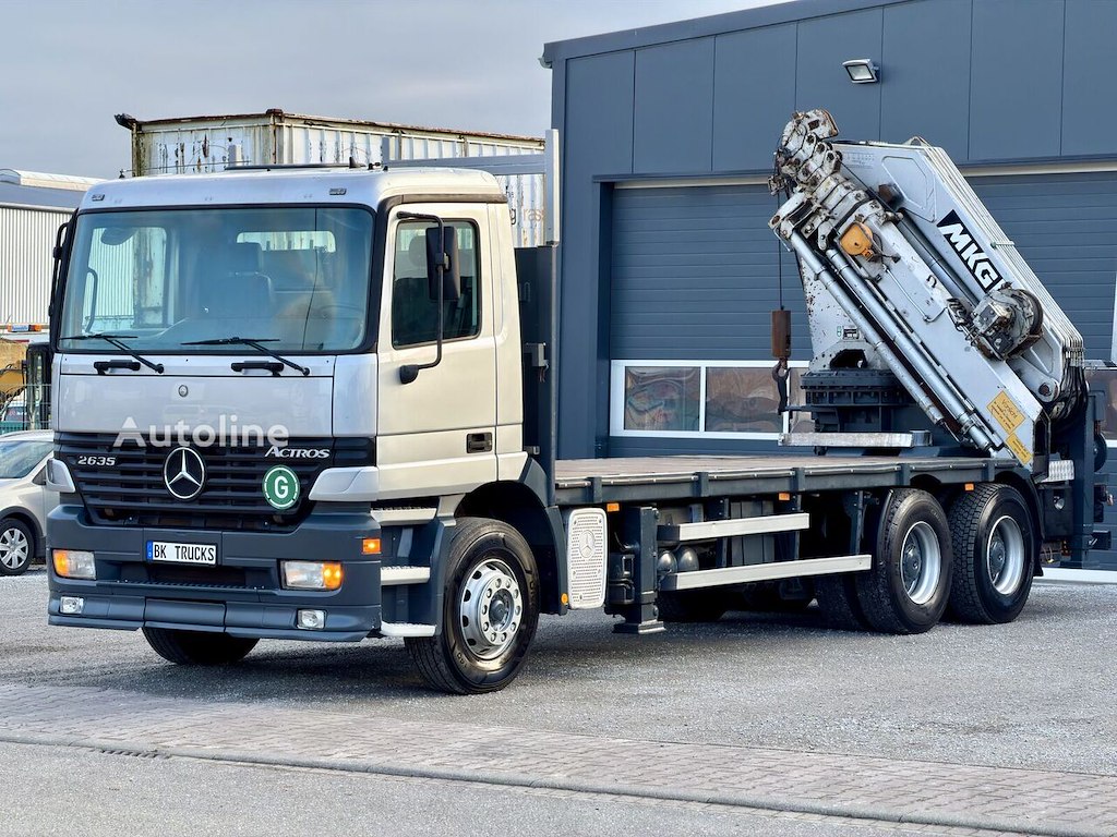 Mercedes-Benz ACTROS 2635 kamion platforma