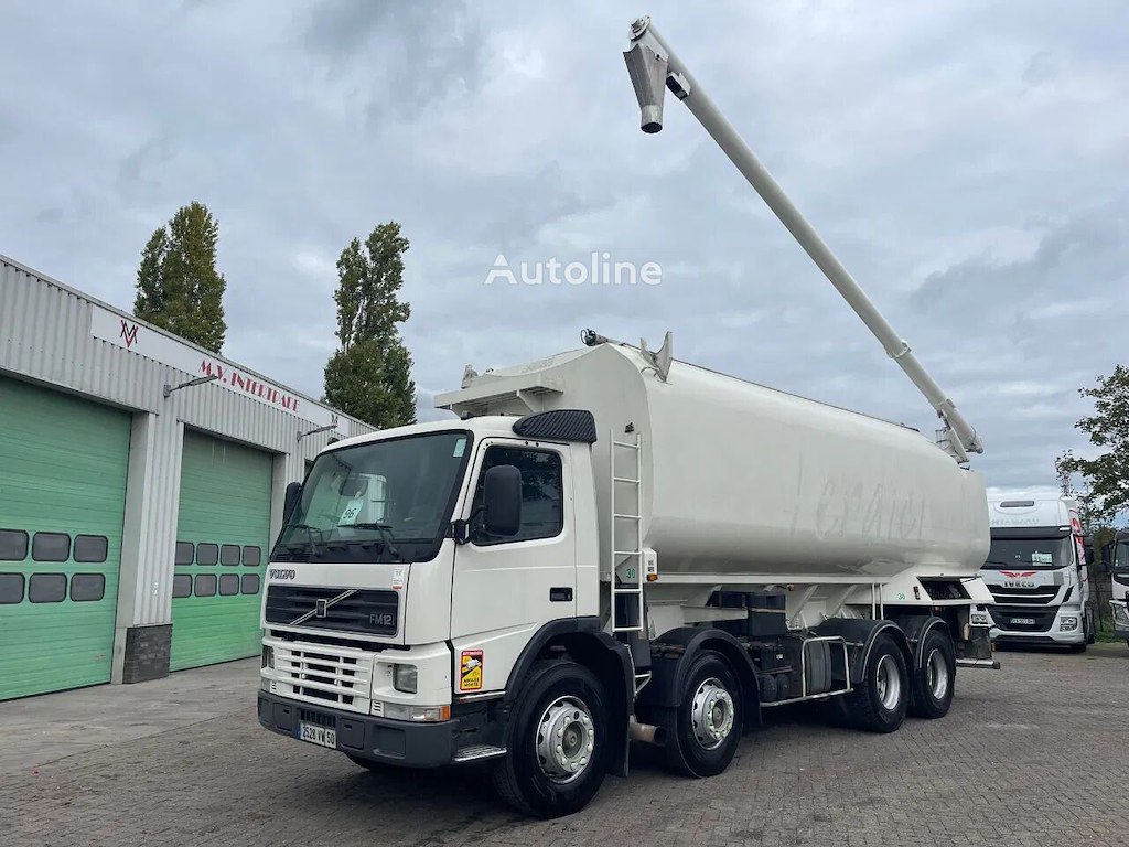 Volvo FM 12.380 8X4 SILO AUGER / AIR GREAT CONDITION autocisterna
