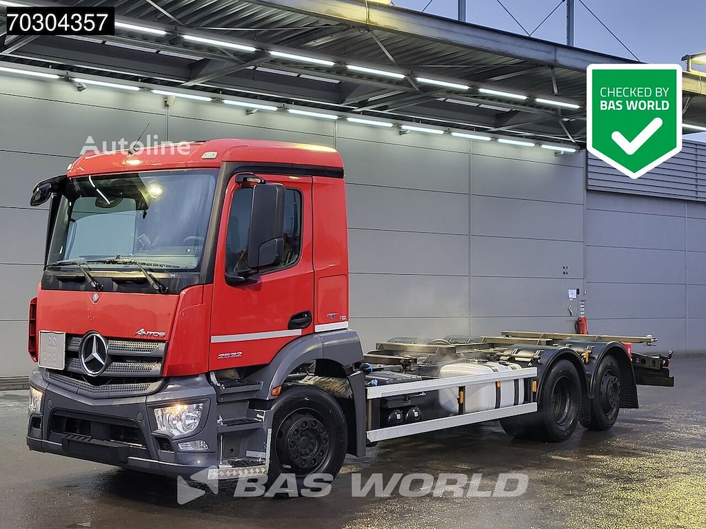 Mercedes-Benz Antos 2632 Antos 6X2 BDF ADR Steering Axle Automatic Airco Euro vozilo za prevoz kontejnera